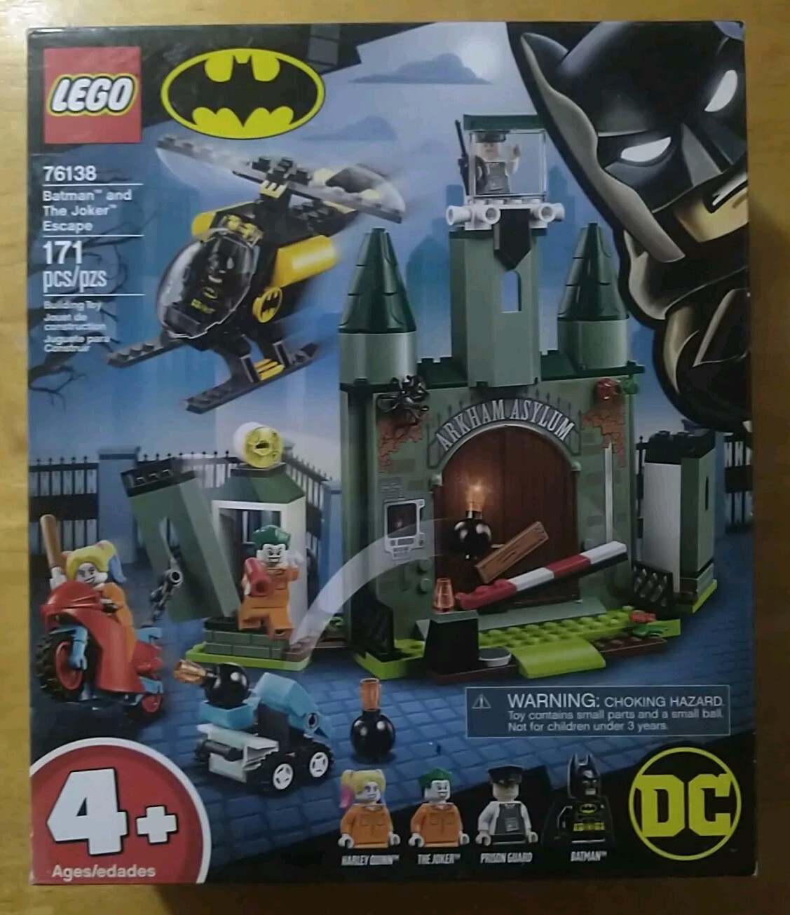 New Lego 76138 Batman And The Joker Escape Set Sealed Harley Quinn ...