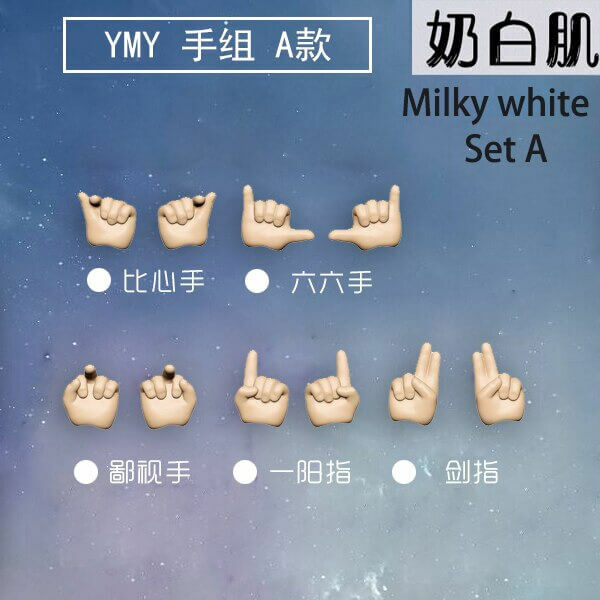 Body - 11cm YMY body suitable For 1:12 GSC Head BJD OB Obitsu 11 Ymy ...