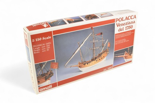 Amati Polacca Veneziana del 1750 Model Ship - 1/150 - art 1407 ...