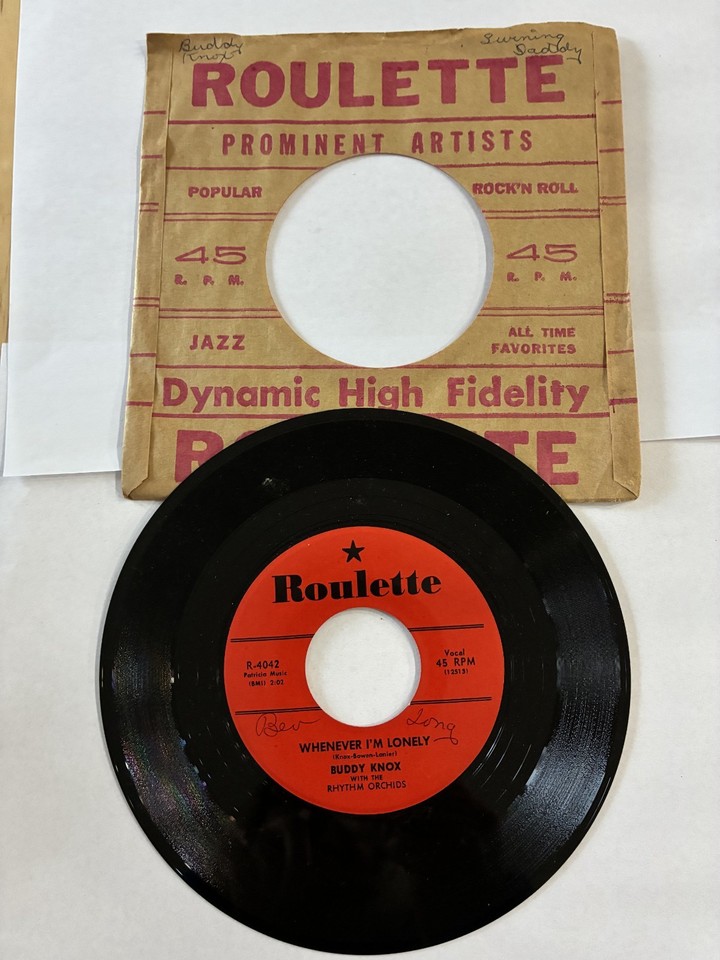 Buddy Knox - Swingin' Daddy / Whenever I'm Lonely 1957 EX | eBay