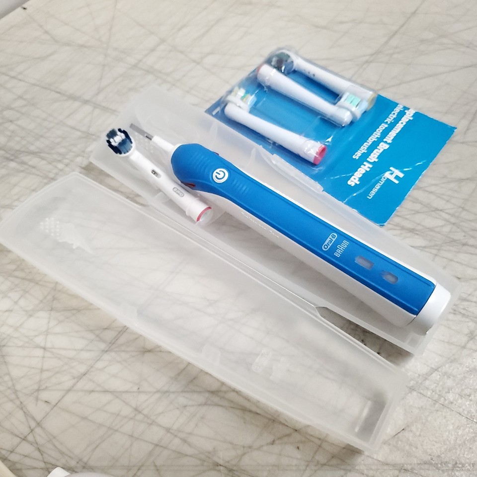 BRAUN Oral B Professional Care Toothbrush Electric Type 3756 Blue With ...