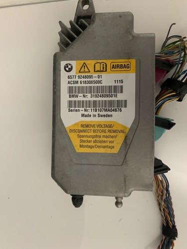 BMW 5 7 series F07 F01 F02 CONTROL SRS ECU ADVANCED CRASH SAFETY ACSM ...