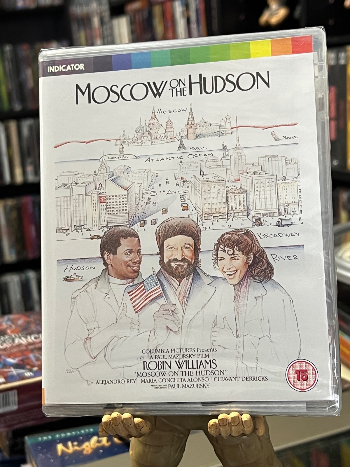 Moscow On The Hudson (Blu-Ray) Robin William INDICATOR! LIMITED EDITION ...