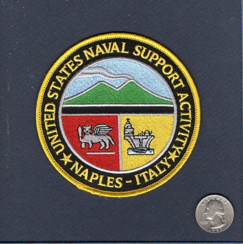 NSA Naval Support Activity NAPLES ITALY US NAVY Base Squadron Jacket ...