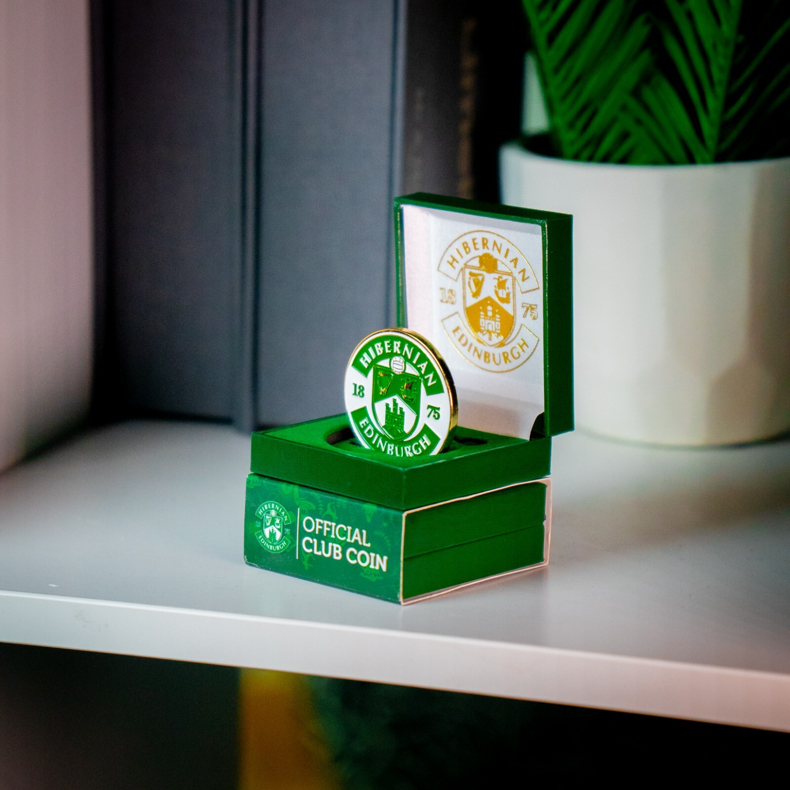 Hibernian Football Coin Medal Memorabilia Collectible Gift Soccer ...