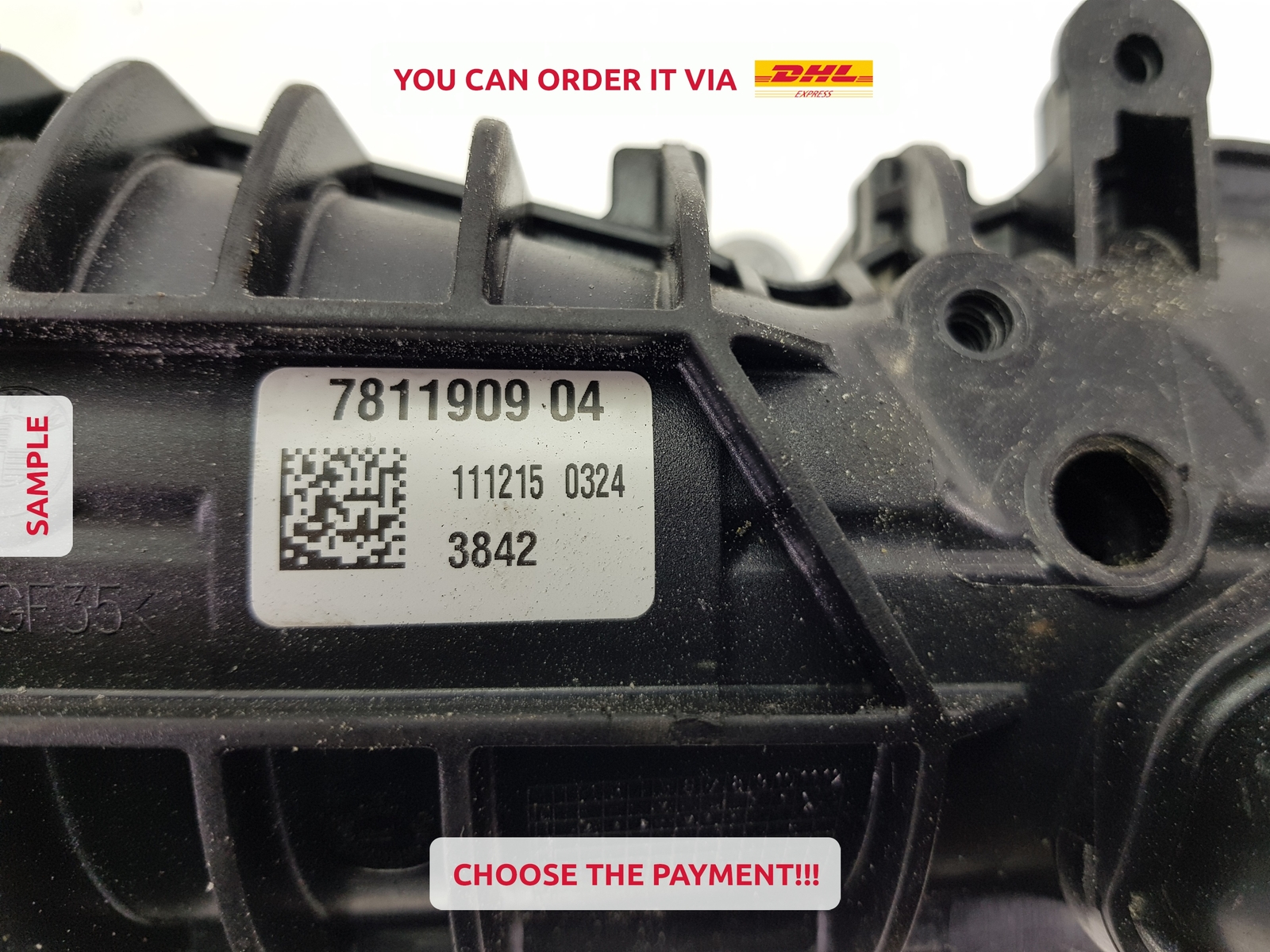 BMW 730 740 640 530 535 640 435 330 X5 INTAKE MANIFOLD 7811909 ...