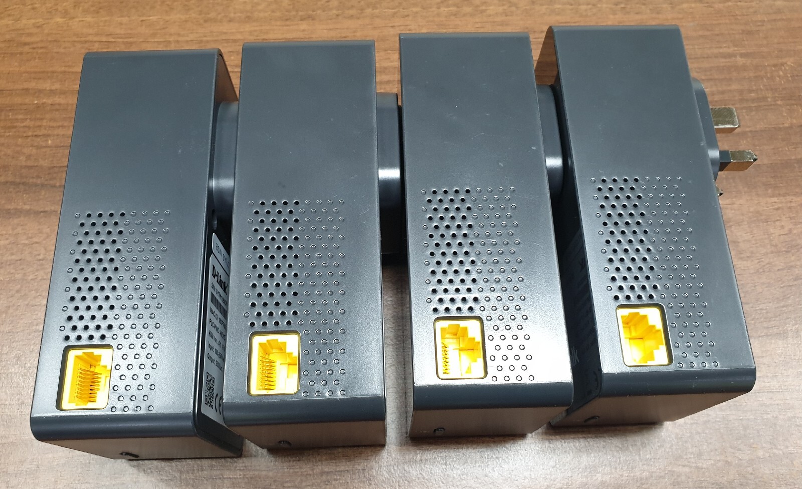 4 x D-Link TalkTalk DHP-P610AV Powerline Adapters Homeplugs 1000AV ...