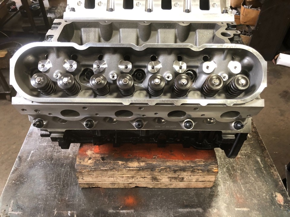 LS1 LS3 LM7 SHORT BLOCK WITH ALUMINUM HEADS 383 900HP 4.8L 5.3L Gen 3 ...