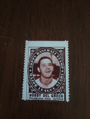 1961 Topps Stamps (Bobby Del Greco) (NM-MT) OC | eBay