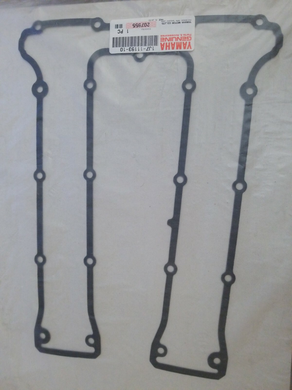 Yamaha NOS OEM head cover 1 gasket-part number 1J7-11193-10-00 | eBay