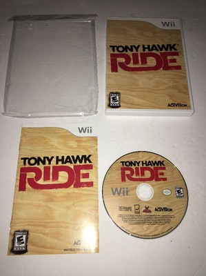 Tony Hawk Ride(Nintendo Wii) Game, Case & Book-No Board-TESTED-RARE ...