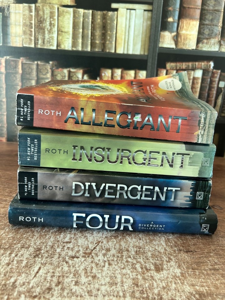 Divergent Complete Series Set Lot 1-4, 3 First Edition- by Veronica ...