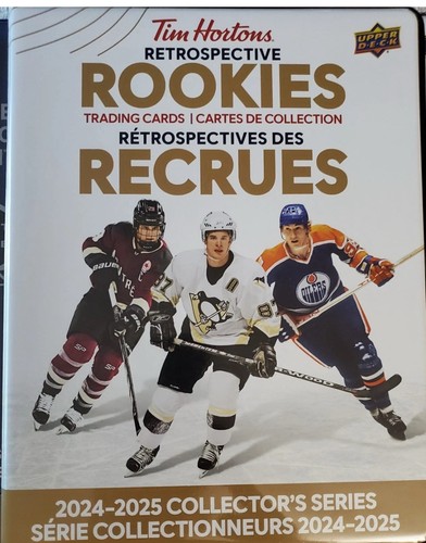 2024-25 Tim Hortons COMPLETE RETROSPECTIVE ROOKIES MASTER SET of 180 ...