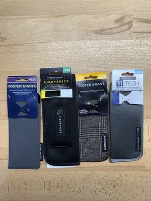 Lot Of Different Foster Grant Soft Shell Eye Glasses Sleeves Cases Only ...