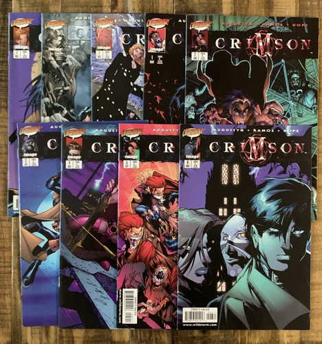 9 Crimson Cliffhanger Image Comics 1998 #1#2#3#4#5#6 (3) #7 | eBay