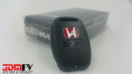 MUGEN JDM Red H Type R Key Fob Back Cover HONDA CIVIC ACCORD FA5 FG2 ...