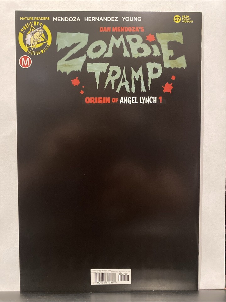 Zombie Tramp #57- NM McKay Variant Action Labs Mendoza Comic | eBay
