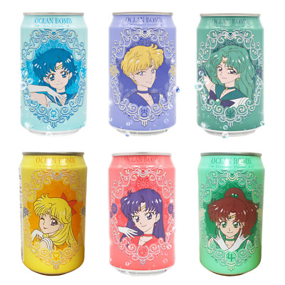 Ocean Bomb Sailor Moon Soda variety (6) pack | eBay UK