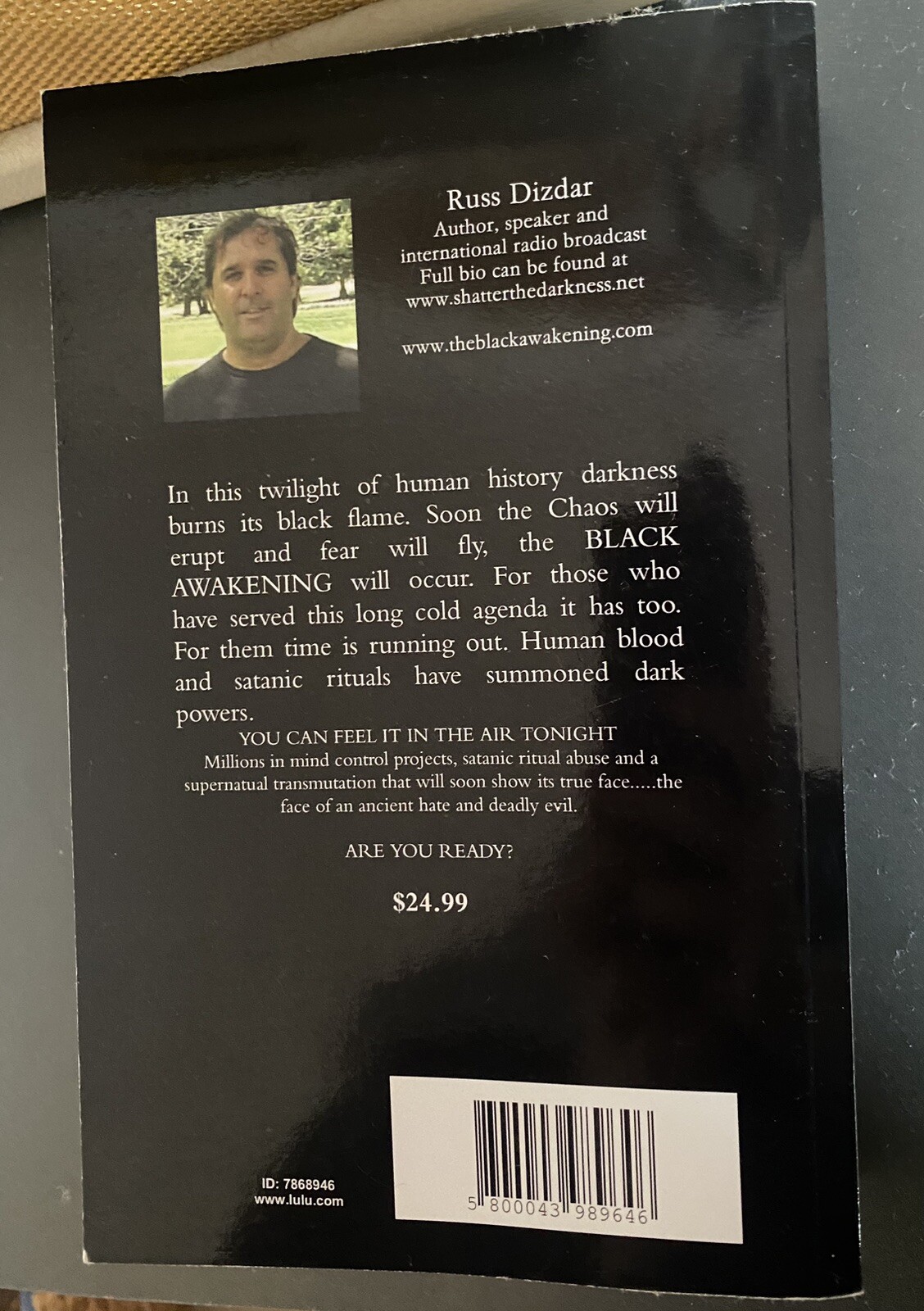 The Black Awakening By Russ Dizdar 2009 First Edition Paperback | eBay UK