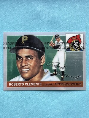 1998 Topps Roberto Clemente 1955 Rookie Reprint | eBay