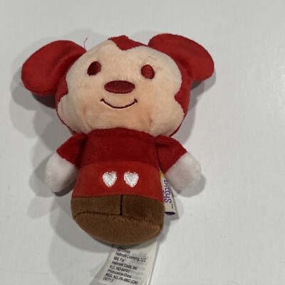 Itty Bitty Valentines Mickey Mouse Happy Hearts Mini Plush C29 | eBay