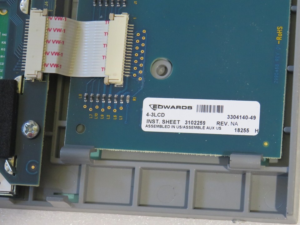 EDWARDS EST 4-3LCD DISPLAY REMOTE MODULE FIRE ALARM | eBay