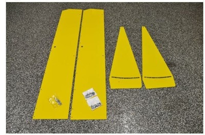 KMF1066 10' Dock Levelers Generic Toe Guard Kit 20" Pit For Use With ...