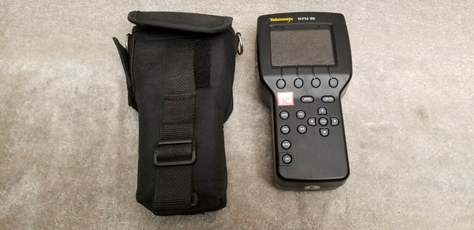 Tektronix WFM 90 Handheld Waveform Monitor w/ Case *No Power Supply* | eBay