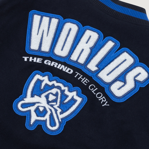 LOL League Of Legends Worlds 2023 Varsity Jacket Official Goods ...