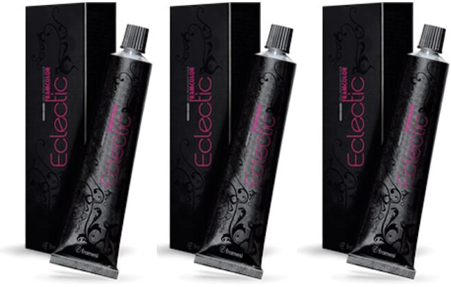 3 Pack Framesi Framcolor Eclectic Color 2 oz 4NE 4 Medium Chestnut 4 NE ...