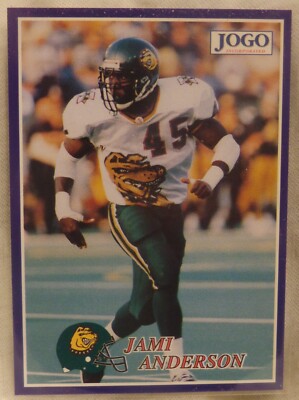 1995 JOGO CFL Football Card Jami Anderson - Pacific alumni - NM | eBay