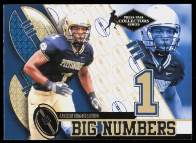 2004 Press Pass Collectors Series Big Numbers Larry Fitzgerald Rookie ...