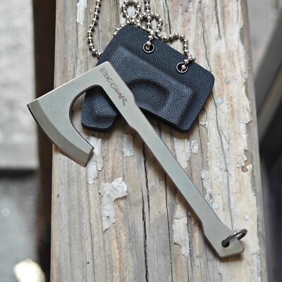 Mini Axe Hatchet Pocket Knife Camping Outdoor Hunting Tool Keychain EDC ...