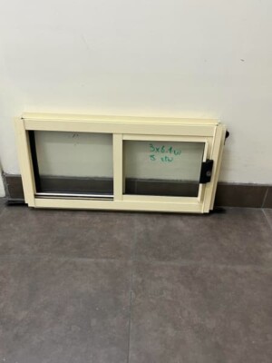 300H x 610W Aluminium Sliding Window - Primrose Frame | eBay Australia