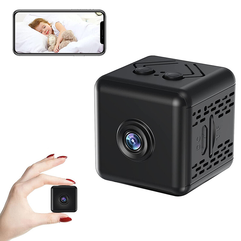 4K Wireless Mini Camera WiFi 1080P HD IP Night Vision Camcorder Home ...