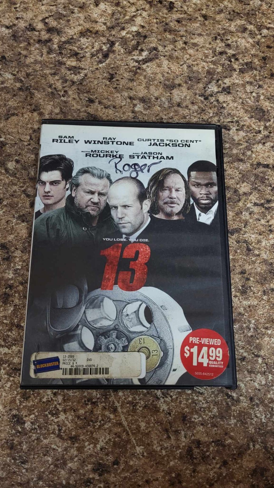 13 You Lose You Die DVD | eBay