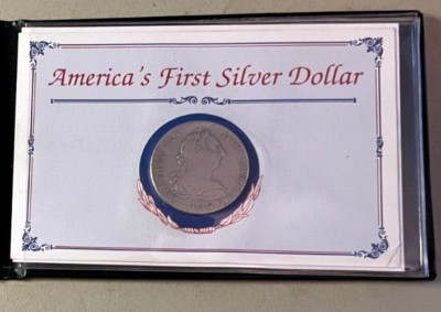 1790 Americas First Silver Dollar Coin With Authentication & Cover | eBay