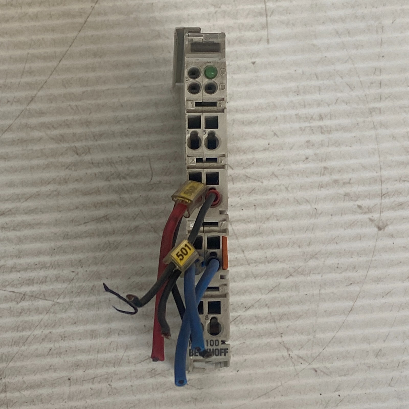 KL9100 -LOT OF 5- KL 9100 Beckhoff KL9 System Power Supply Terminal PLC ...