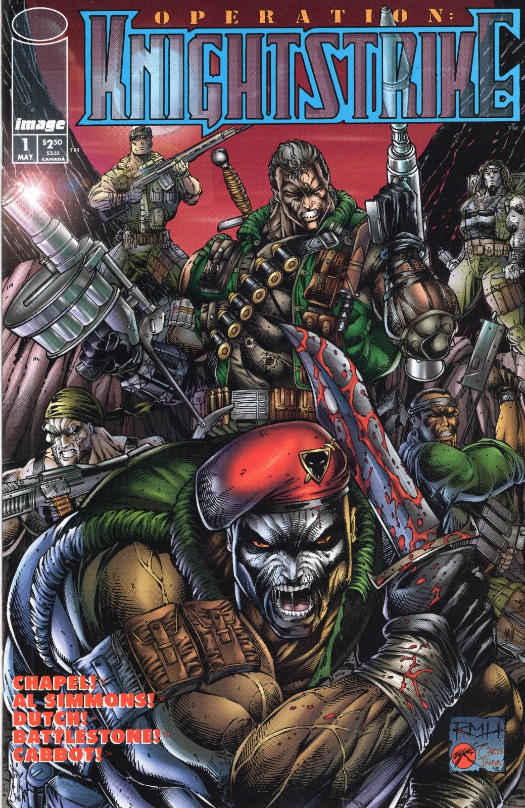 Image Comics Operation: Knightstrike #1 (May 1995) Mid/High Grade | eBay