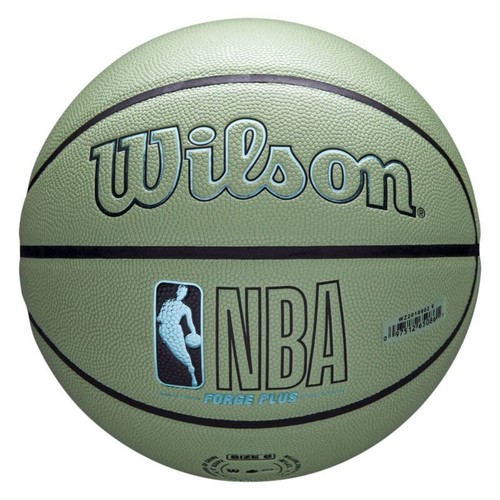 Wilson NBA Official Forge Plus Ball Eco Green Indoor Outdoor Basketball ...