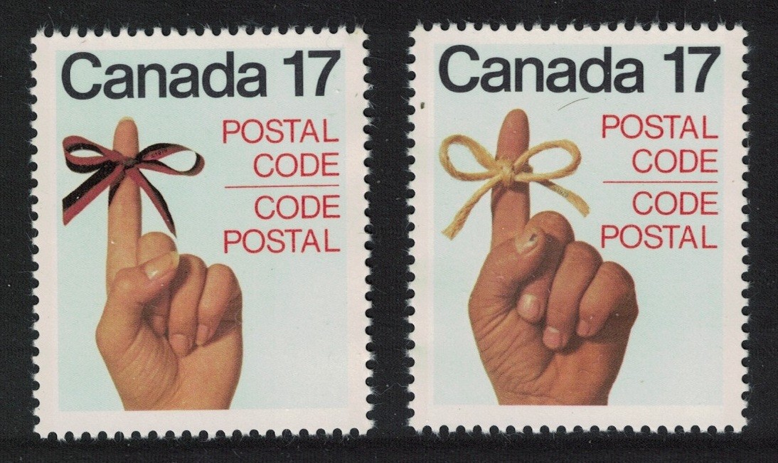 Canada Postal Code Publicity 2v 1979 MNH Sc#815-816 SG#938-939 MI#724 ...