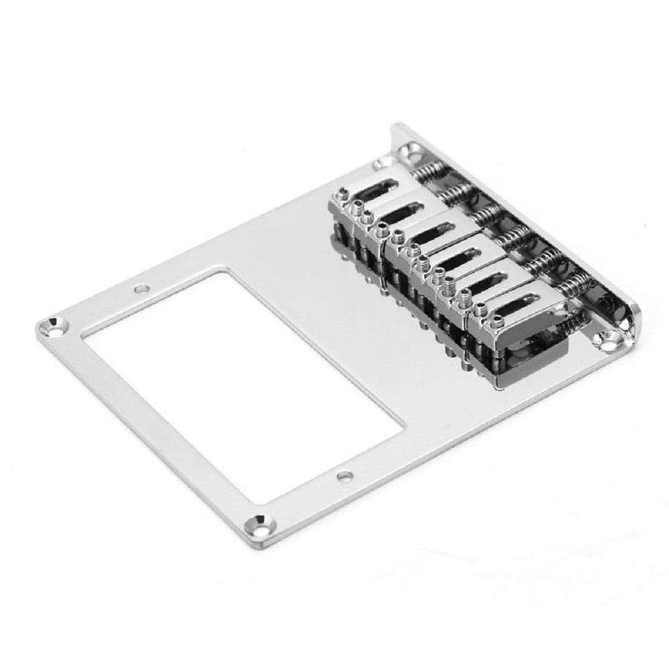 6 String Guitar Bridge Adjustable Saddles Replacement For Tele ...