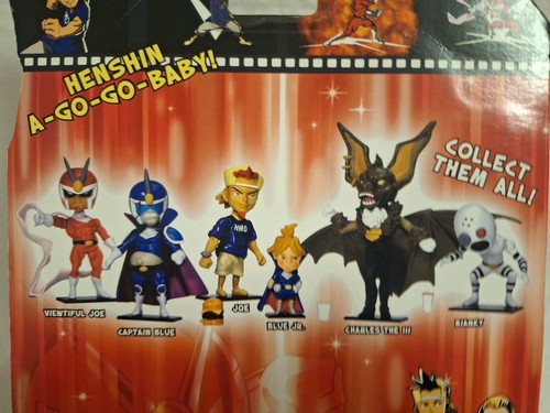 Viewtiful Joe "Charles The iii Blue Jr." GENEON Jazwares 2004 Figures ...