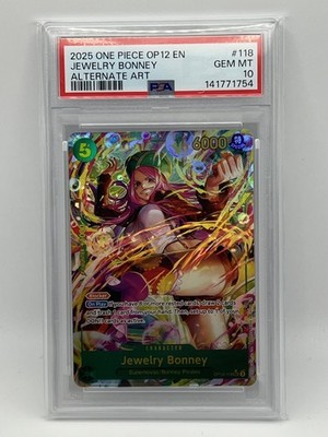 2025 One Piece Jewelry Bonney (#118) (Alternate Art) OP12-118 English ...