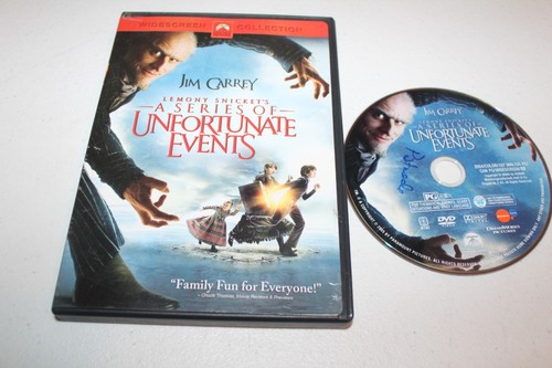 Lemony Snickets A Series of Unfortunate Events (DVD 2005, Widescreen ...