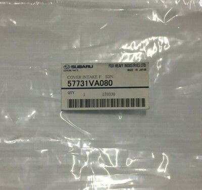 Genuine OEM Subaru 57731VA080 Front Lower Bumper Intake Cover 2015-17 ...
