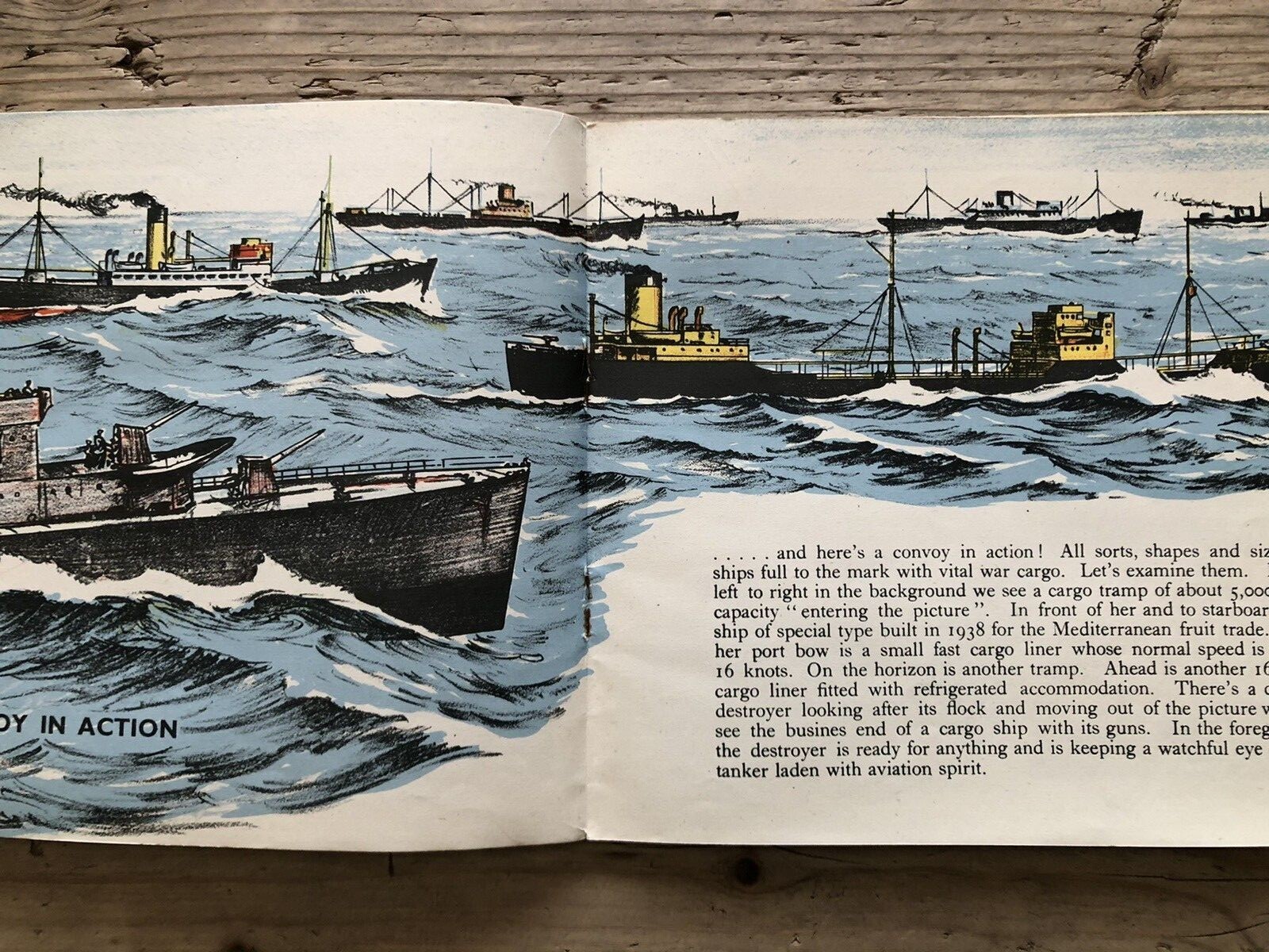 A Book of Ships by Laurence Dunn and A C & M J Hardy Puffin No.11 1942 ...