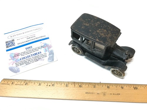 Antique Cast Iron Model A Car Arcade Toy Cast Iron 1800's | eBay