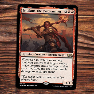 Imodane, the Pyrohammer - NM - Wilds of Eldraine - MTG | eBay
