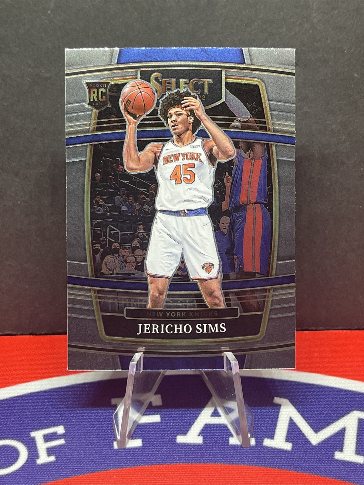 2021-22 Select Concourse Base Silver #87 Jericho Sims - New York Knicks ...